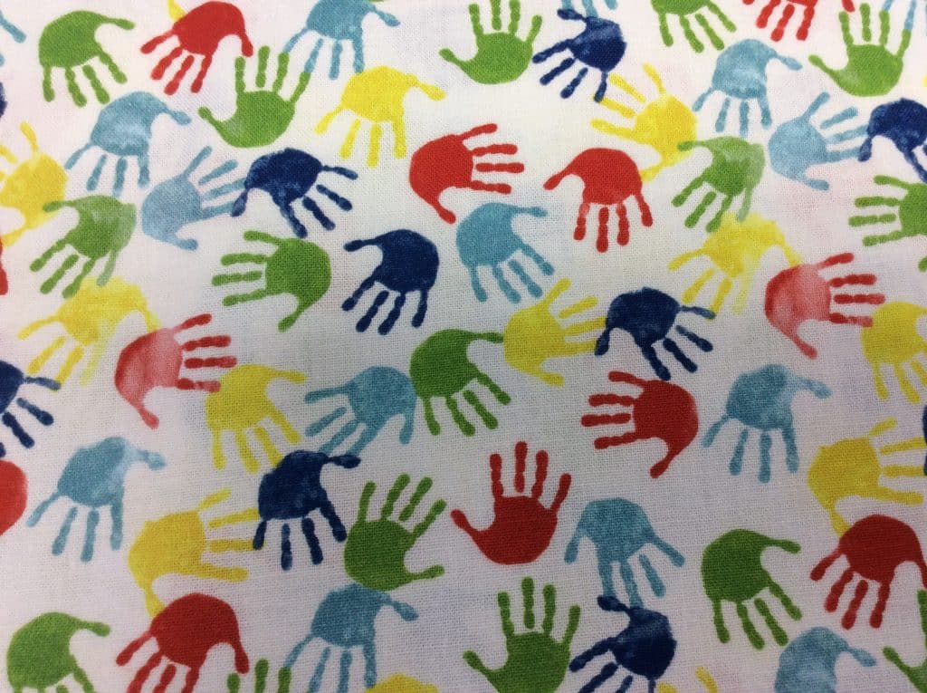 Manos de Autismo de 60" (Escuela) - El Telar de la Esquina